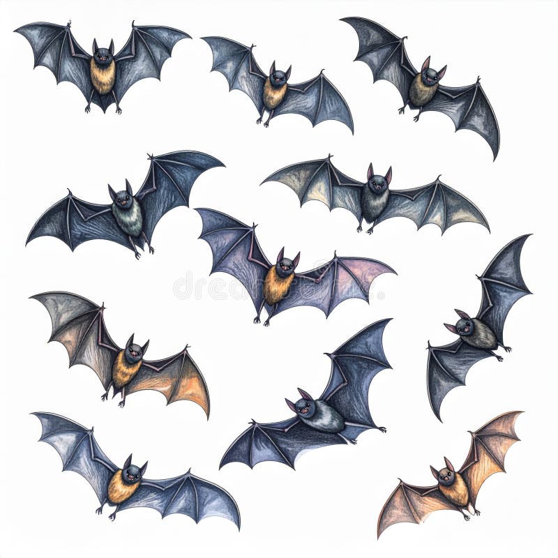 Bats Flying Clipart Stock Illustrations – 1,386 Bats Flying Clipart ...