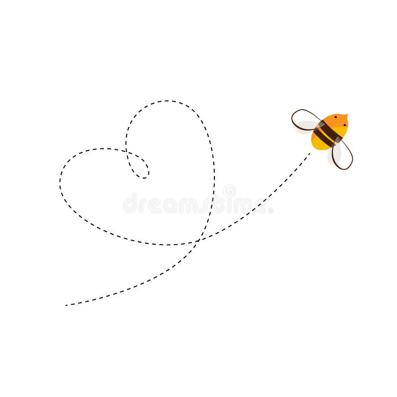 Bee Buzz Trail Heart