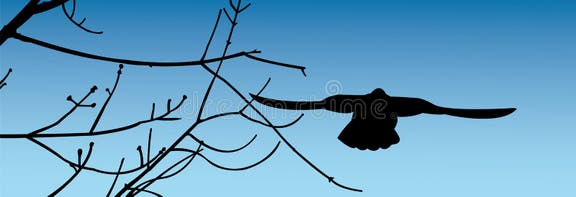 Bird Flying Above Tree Stock Illustrations – 248 Bird Flying Above Tree ...