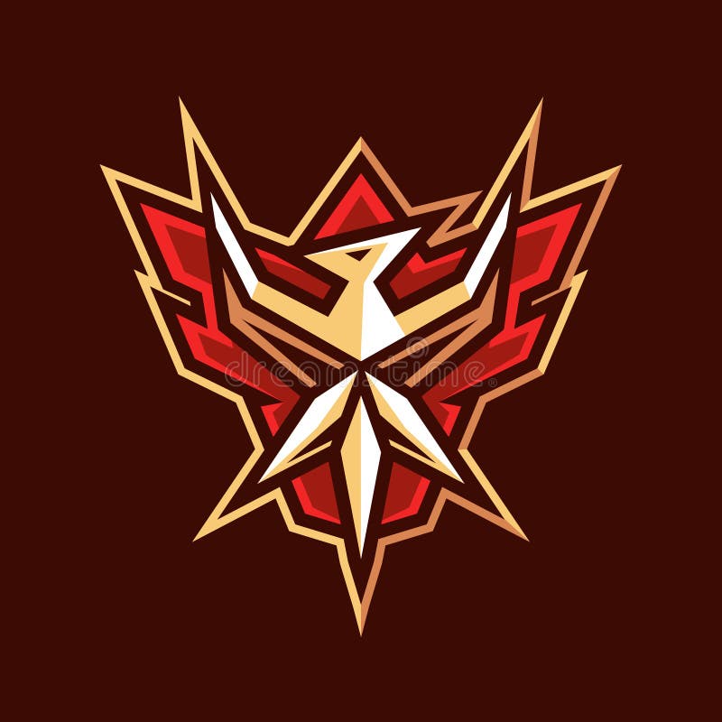 Flying Bird Emblem Logo Design Stock Vector - Illustration of crest ...