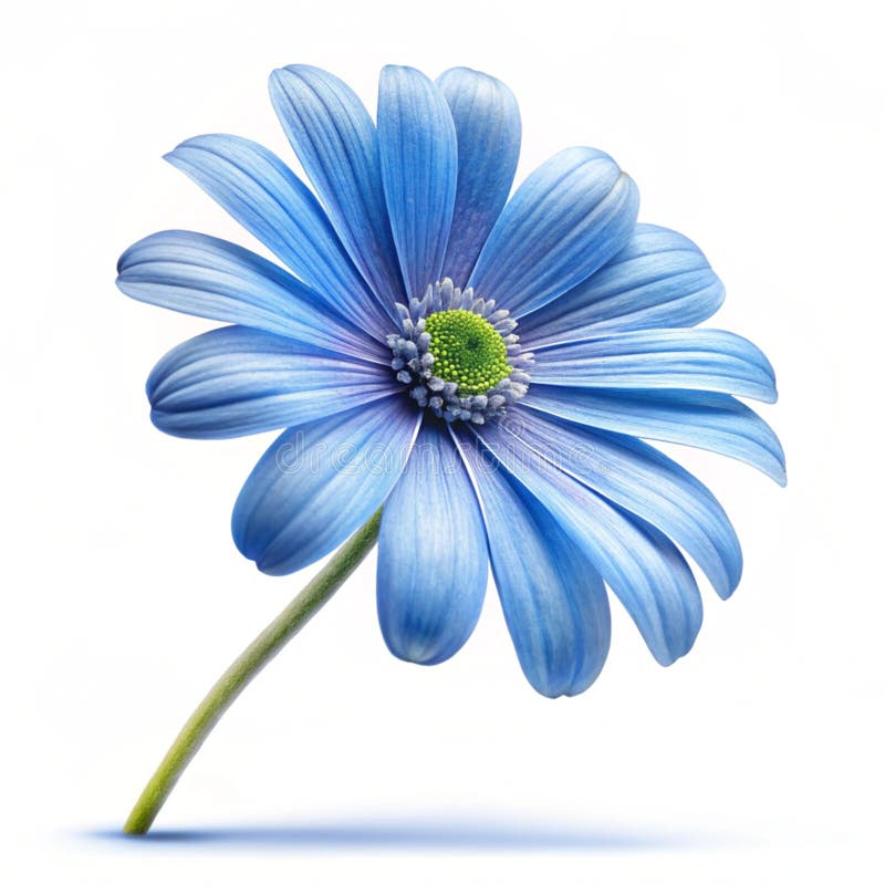 Flying blue flower stock illustration. Illustration of fresh - 361762565