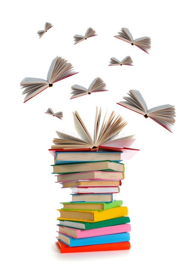 Flying Books Royalty Free Stock Photo - Image: 25308145