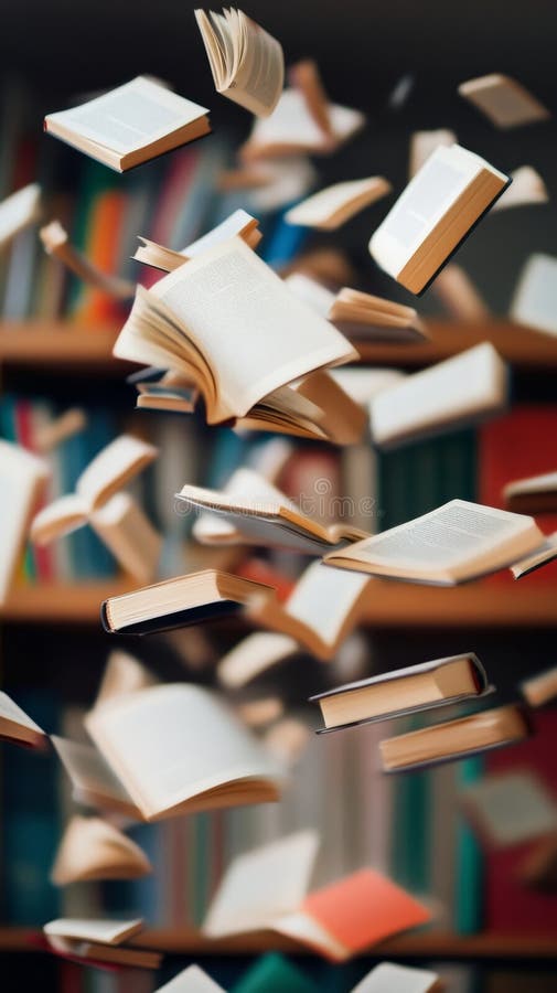 Flying Books in a Library Create a Dynamic Learning Atmosphere and ...
