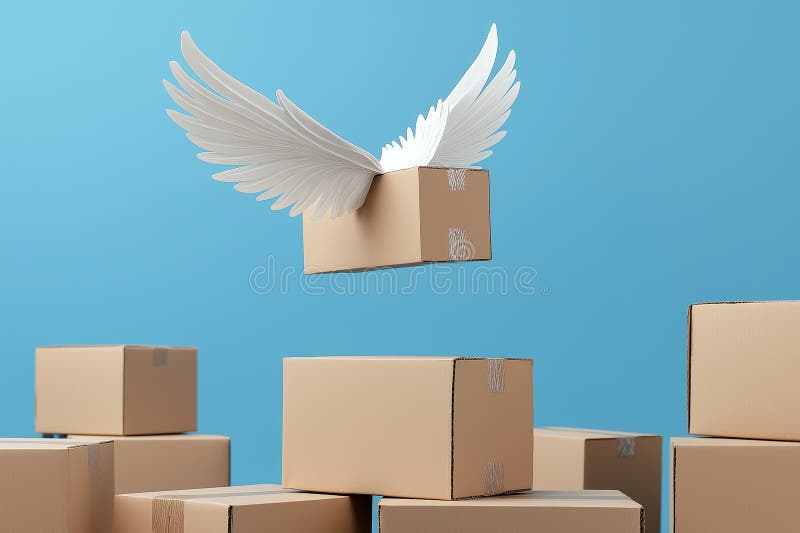 Flying Boxes Stock Illustrations – 3,534 Flying Boxes Stock ...