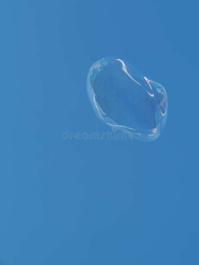 Flying bubble stock image. Image of bubble, blow, blue - 43080145