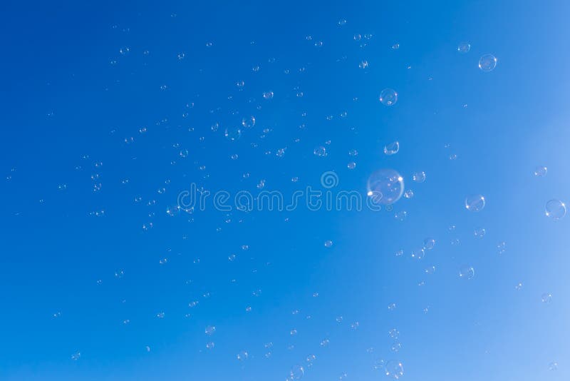 Flying Bubble Up and Away stock photo. Image of summer - 255603798