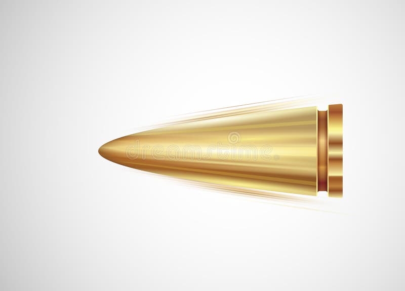 Bullet Flying Through Air Clip Art