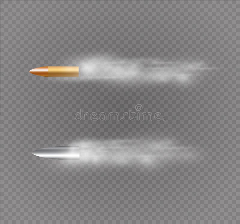 Flying Bullet Dust Trail Stock Illustrations – 110 Flying Bullet Dust ...