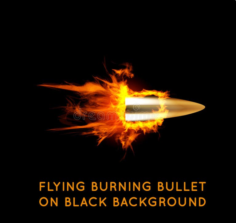 Bullet Fire Flame Stock Illustrations – 993 Bullet Fire Flame Stock ...