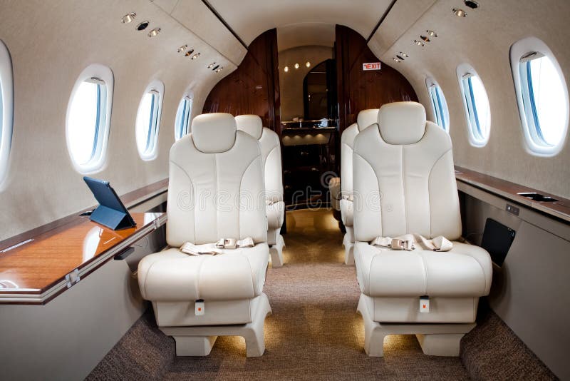Flying by Business Class Aircraft Stock Image - Image of cabin, flying ...