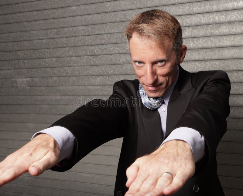 Conniving businessman stock image. Image of body, breasted - 9984305