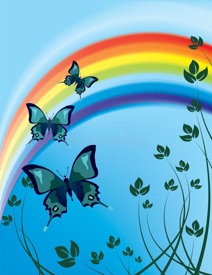 Flying butterflies stock vector. Illustration of culture - 5498813