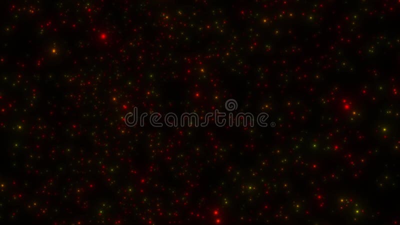 Glowing Particles Fly Down on a Black Background Stock Footage - Video ...