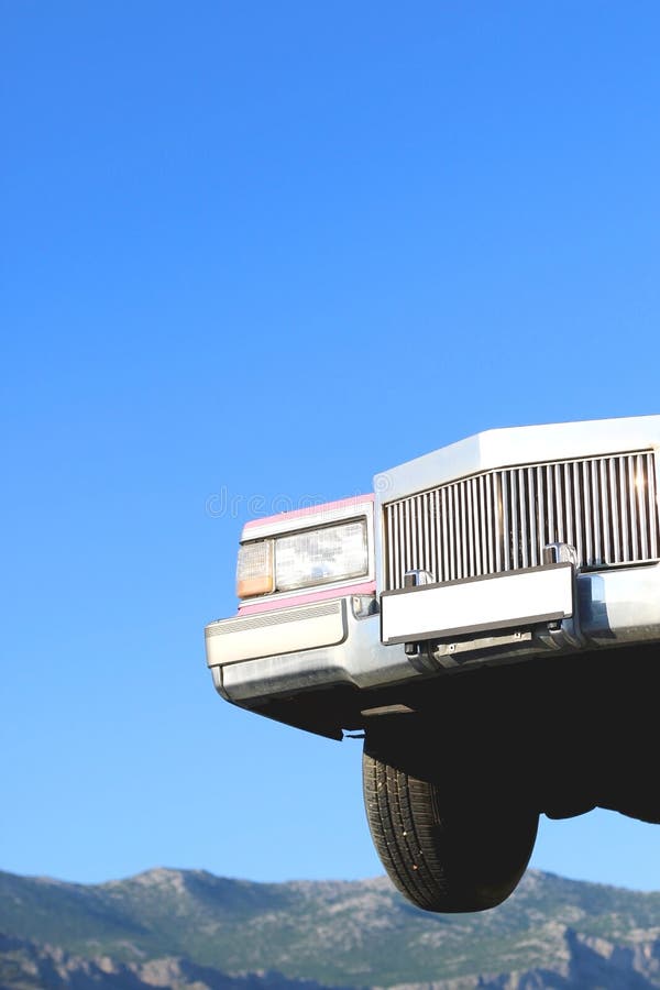 Flying Car stock image. Image of flying, outdoor, mountains - 62216533