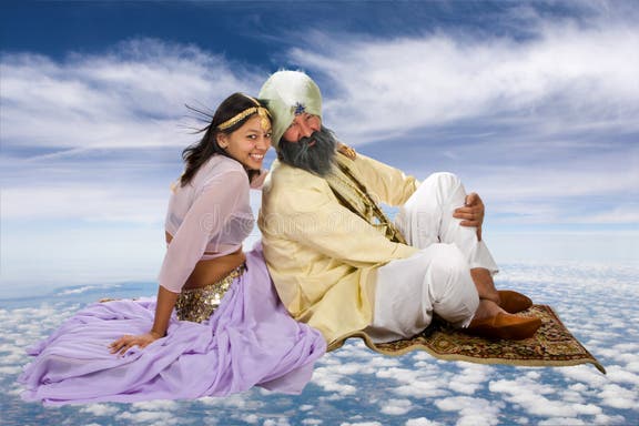 Magic Flying Persian Carpet Stock Photos - Free & Royalty-Free Stock ...