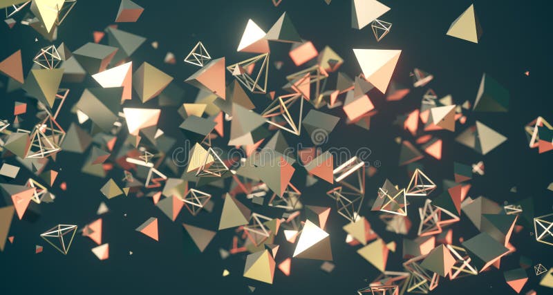 Chaotic Metal Pyramids Background Stock Illustrations – 67 Chaotic ...