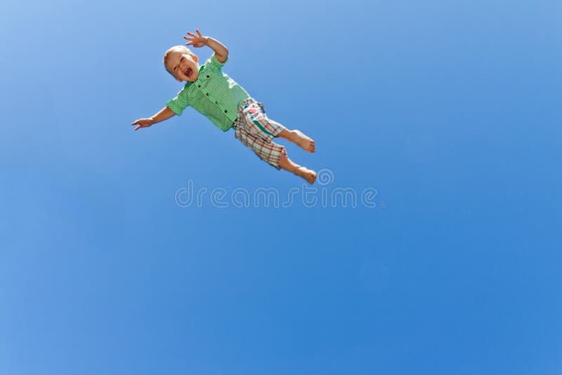 Flying child stock image. Image of father, flight, childhood - 21575033