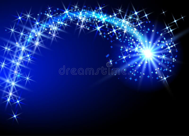 Flying comet stock vector. Illustration of energy, curved - 48114273
