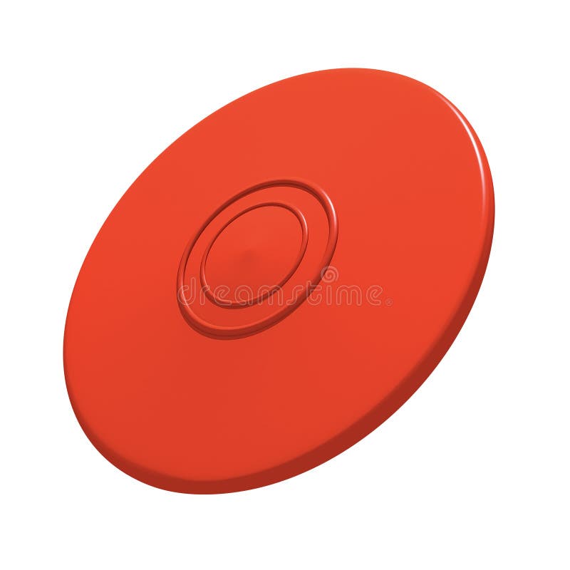 Flying disc. stock illustration. Illustration of cutout - 29341786