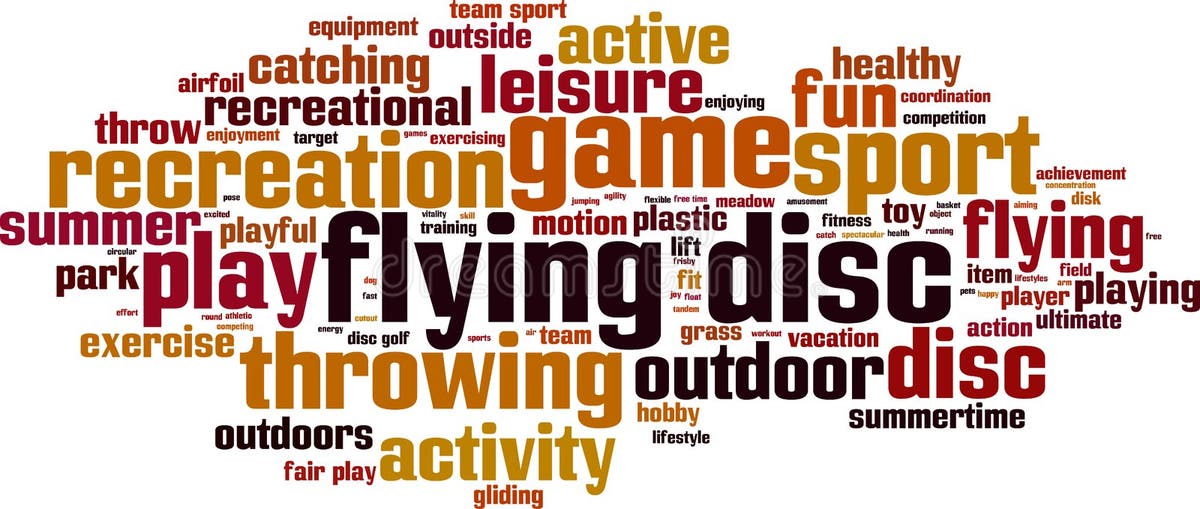 Flying Disc Word Stock Illustrations – 15 Flying Disc Word Stock ...