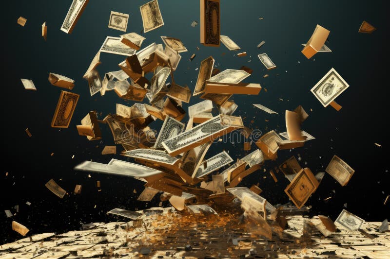 Explosion Dollars Sign Stock Illustrations – 57 Explosion Dollars Sign ...