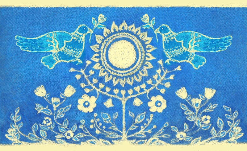 Flying Dove. Peace Symbol, No War Concept Stock Illustration ...