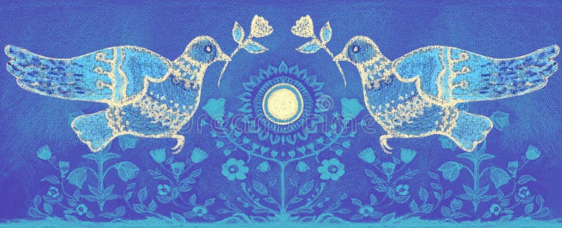 Flying Dove. Peace Symbol, No War Concept Stock Photo - Image of ...