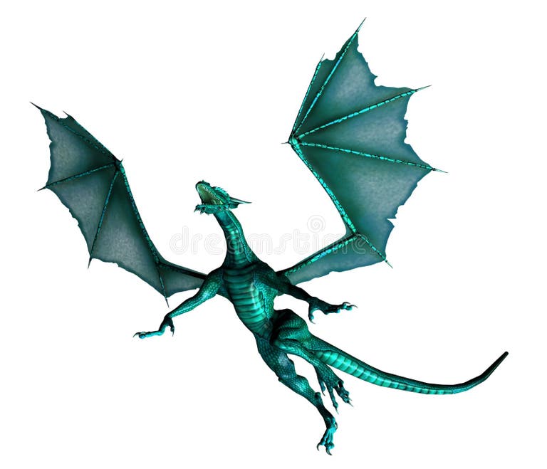 Flying Winged Dragon Stock Illustrations – 726 Flying Winged Dragon ...