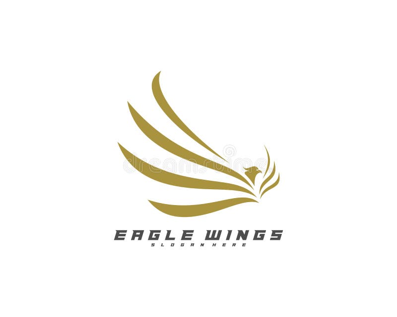Flying Eagle Logo Design Vector, Creative Design, Template ...
