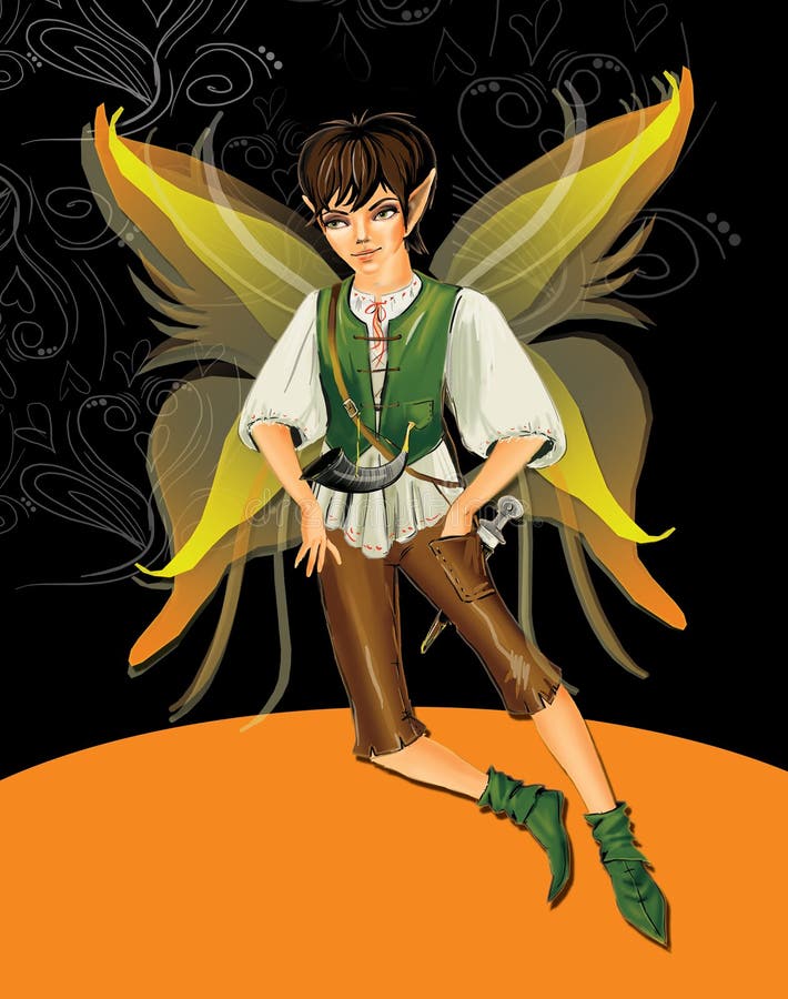 Flying Elf Royalty Free Stock Images - Image: 6355289