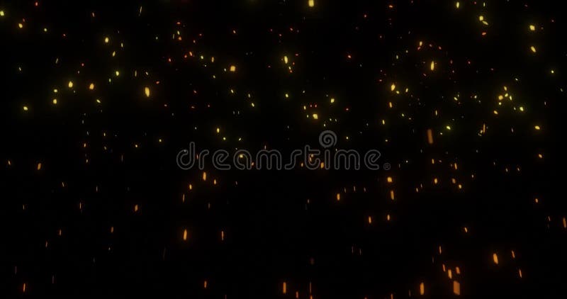 Flying Embers for Video Overlay Stock Footage - Video of fire, grill ...