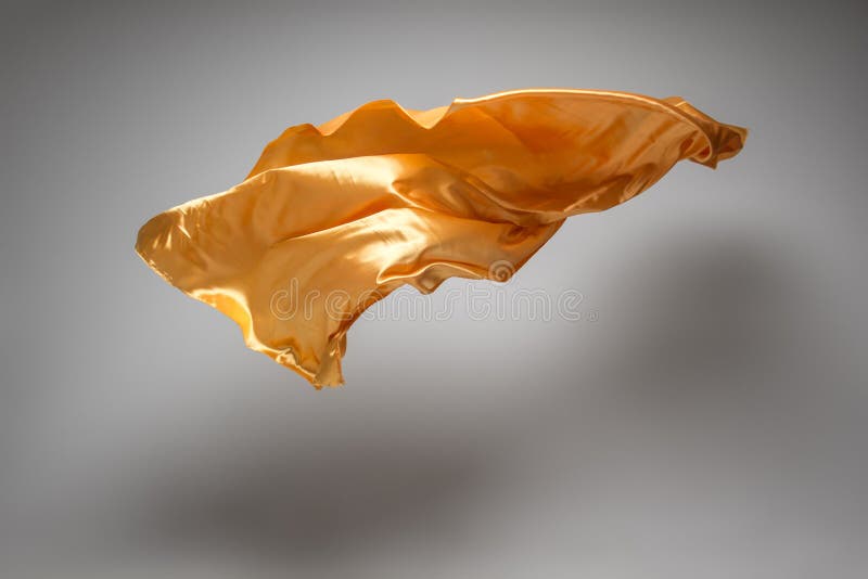 Green fabric in motion stock image. Image of soaring - 35028965