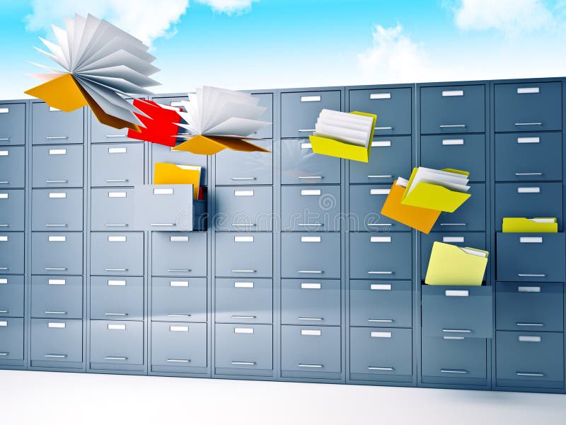 Lost document stock illustration. Illustration of business - 35177654