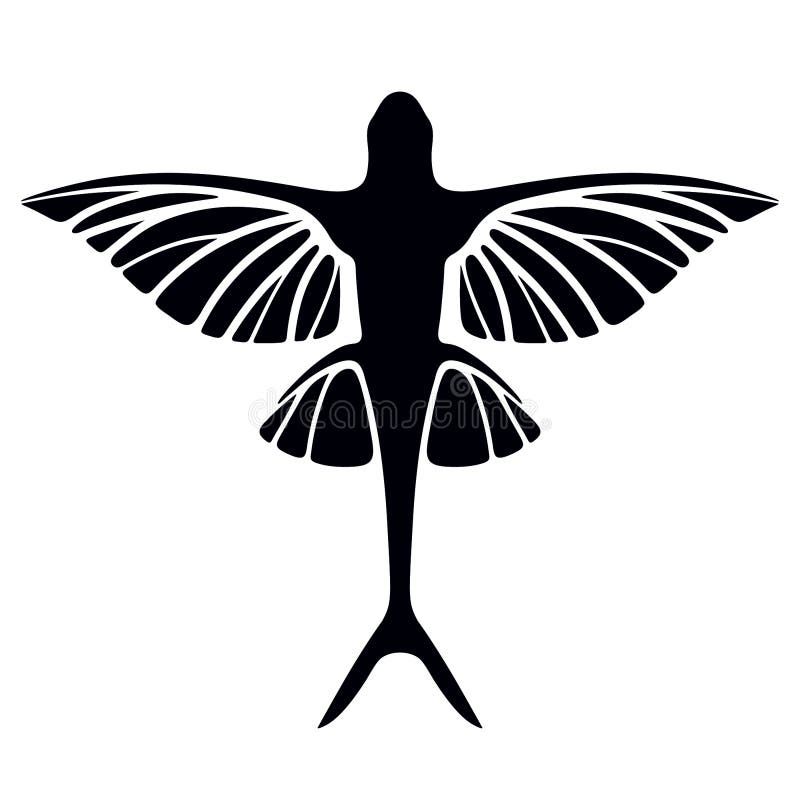 Flying fish stock vector. Illustration of fish, nature - 28733259