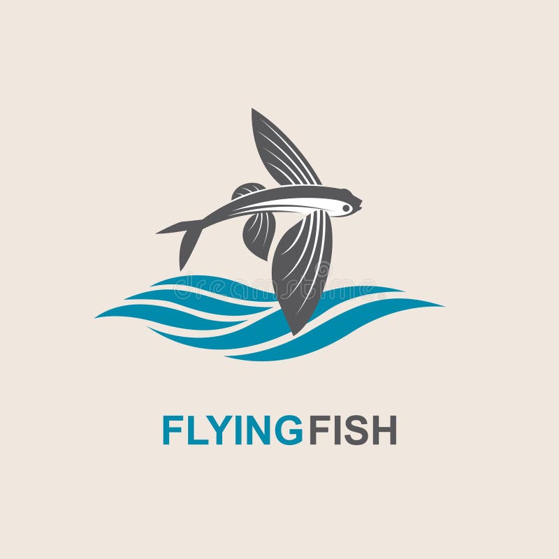 Flying fish stock vector. Illustration of fish, nature - 28733259