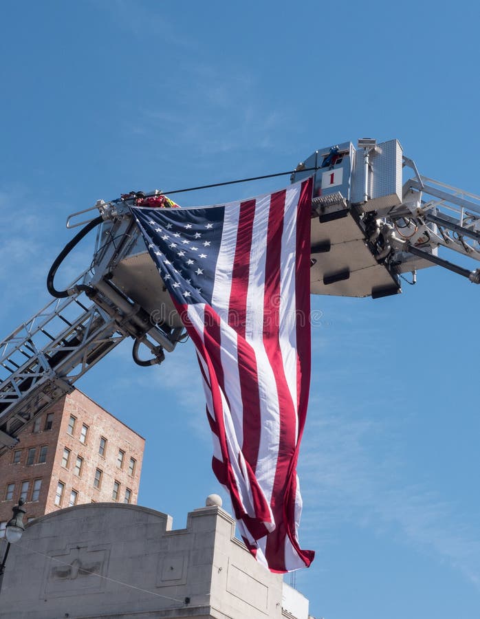 Flying the Flag stock image. Image of american, fourth - 93909035