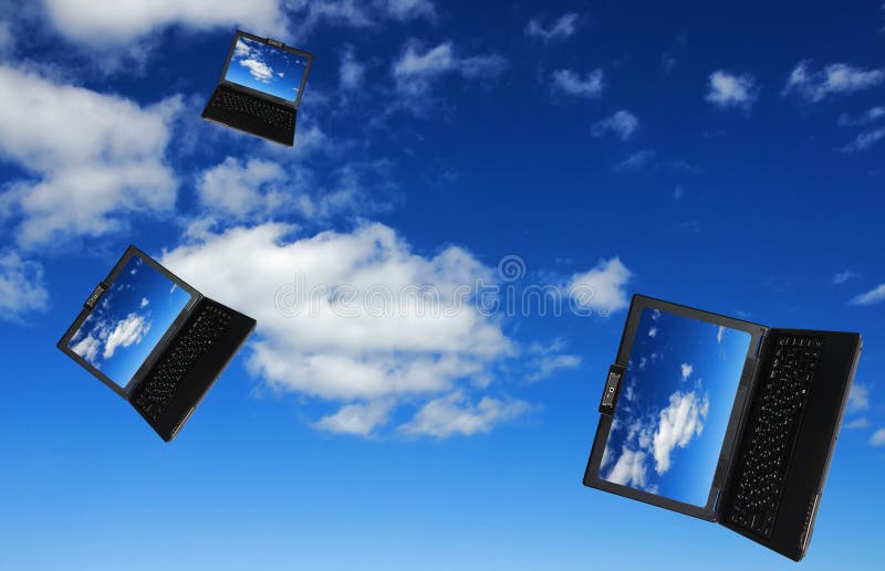 173 Flying Laptops Stock Photos - Free & Royalty-Free Stock Photos from ...