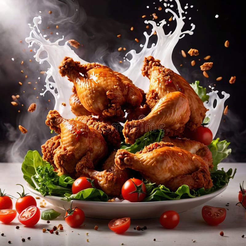 Exploding Chicken Stock Illustrations – 53 Exploding Chicken Stock ...