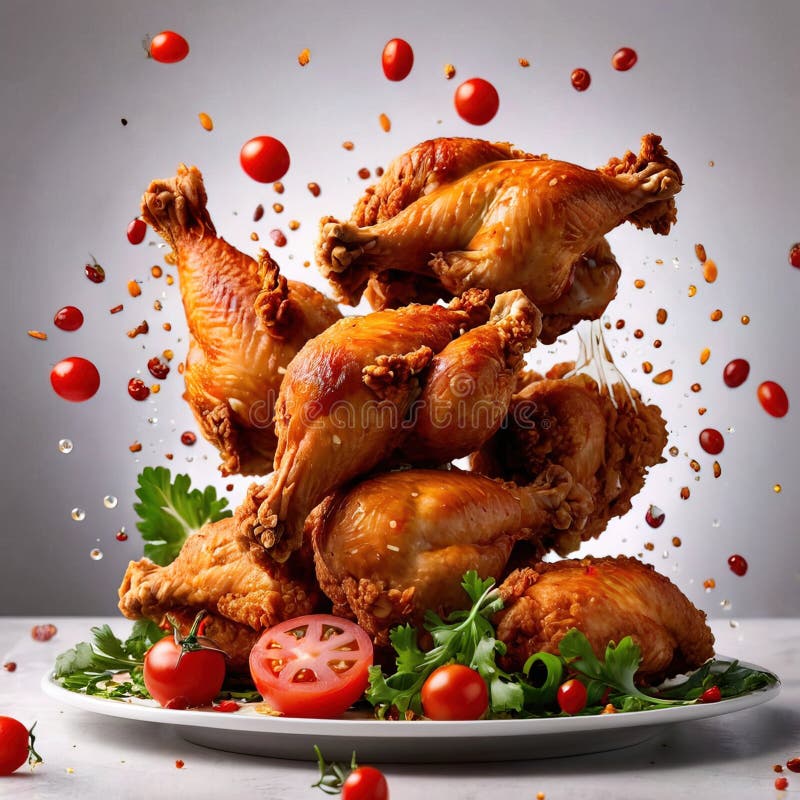 Exploding Chicken Stock Illustrations – 53 Exploding Chicken Stock ...