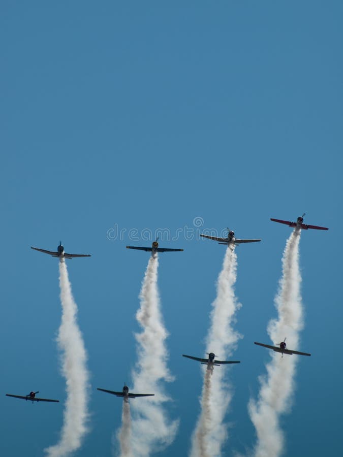 Flying in Formation stock photo. Image of trail, transportation - 21361604