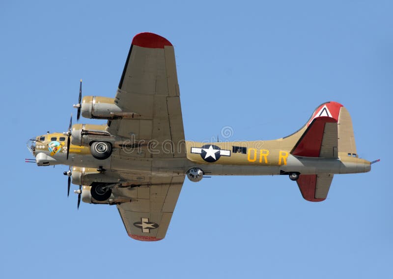 World War II Era Flying Fortress Bomber Editorial Photo - Image of ...