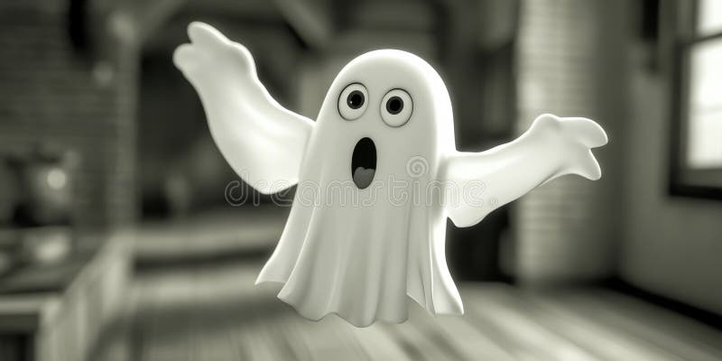 Flying Ghost stock photo. Image of apparition, ethereal - 375729188