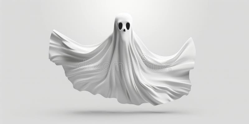 Flying Ghost stock image. Image of floating, mysterious - 383864111