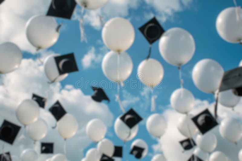 Flying Graduation Caps Stock Photos - Free & Royalty-Free Stock Photos ...
