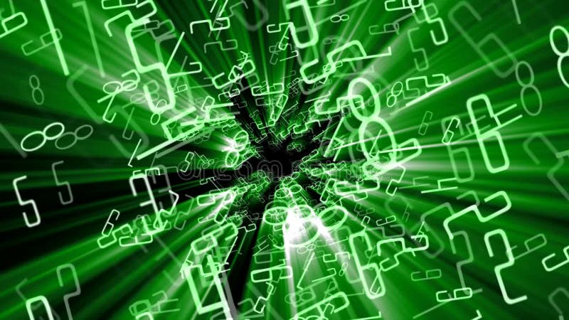 Random Numbers a.I stock footage. Video of code, light - 275501626