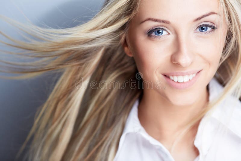 Flying hair stock image. Image of style, isolated, hairstyle - 10906721