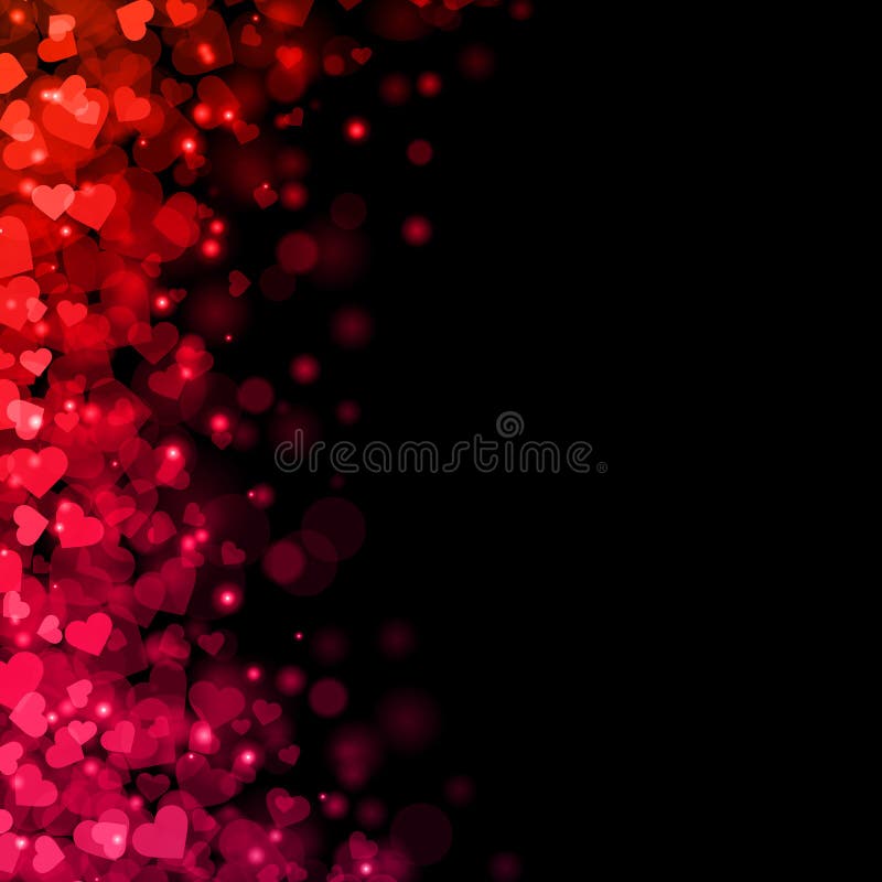 Flying hearts stock vector. Illustration of magic, marry - 17822429