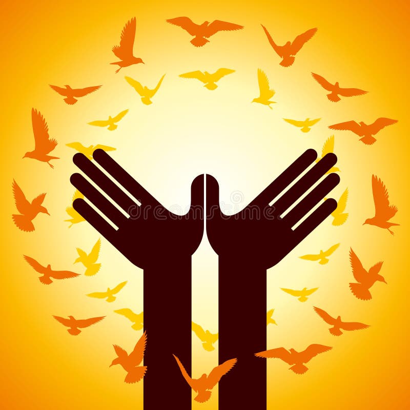 Flying High With Hope,illustration Stock Vector - Illustration of hope ...