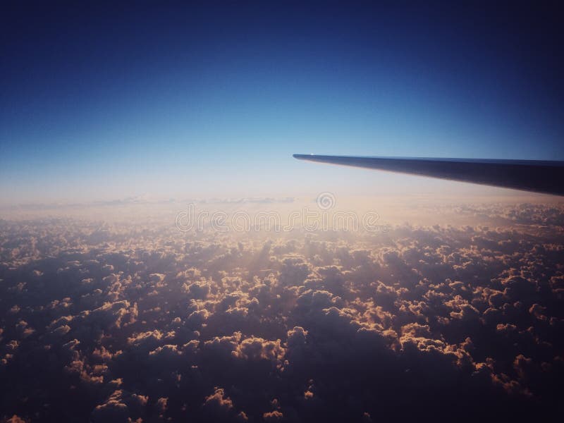 Flying high stock photo. Image of high, view, clouds - 85796852