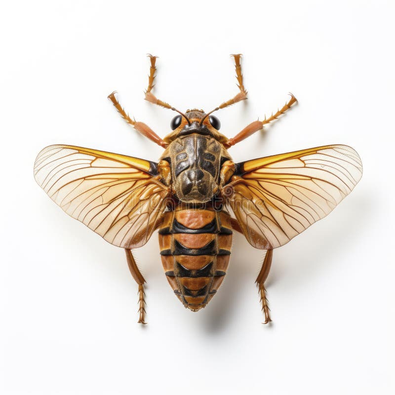 A flying insect, wasp, bee stock image. Illustration of bumble - 278371725